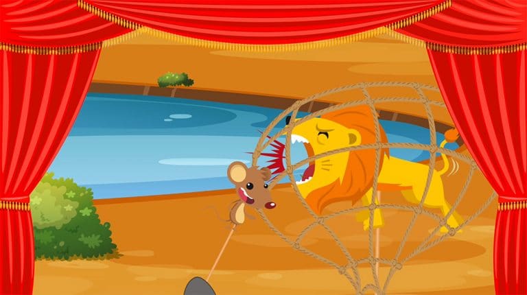 La fábula del león y el ratón para niños: resumen y enseñanza
