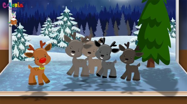 Colorin cuenta Rodolfo el reno de Santa Claus - Colorin Cuenta