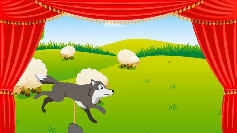 La fábula del pastorcito y el lobo para niños: resumen y enseñanza