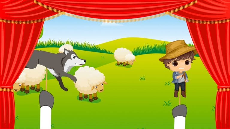 La fábula del pastorcito y el lobo - Colorin Cuenta